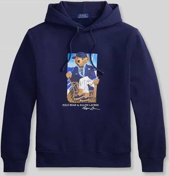 Polo Ralph Lauren Regular Fit Hoodie mit Polo Bear Print