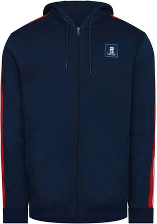 Castore Hoodie mit durchgehendem Rei&szlig;verschluss f&uuml;r Herren (Marineblaue Pfingstrose)