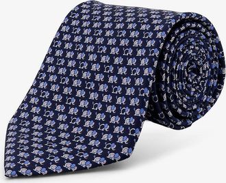 Ferragamo Orazio silk tie - FERRAGAMO - gender_Man