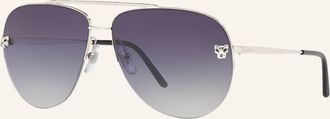 Cartier Sonnenbrille ct0065s silber