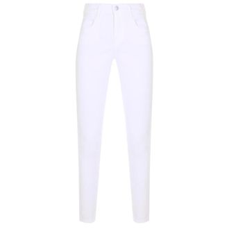 Pinko Pinko, Femme, Pantalons, Blanc, Taille: 40 FR Bello Cropped Pantalons