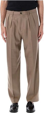 Nine In The Morning Kai Pant - Homme - Pantalons - Brun - Taille: S
