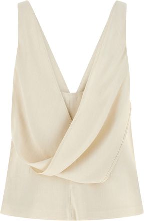 Brunello Cucinelli Fluid Tank Top - Ivory