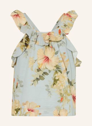 Zimmermann Blusentop Mahon Mit Volants blau