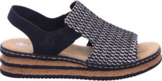 Rieker Damen, Schuhe, Schwarzk, 42 EUGröße