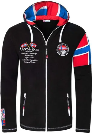 Nebulus Fleecejacke KINLEY, Q1733 - Herren, schwarz, L