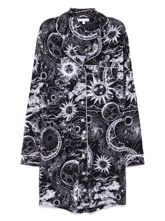 Johnny Was Langärmeliges The Neena Hemd - Schwarz