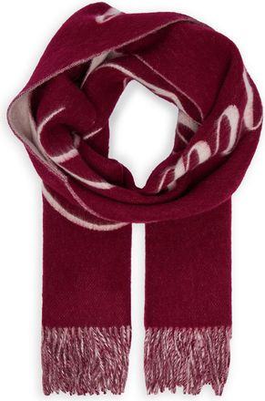 Tommy Hilfiger Schal Tommy Hilfiger Script Logo AW0AW17786 Dunkelrot