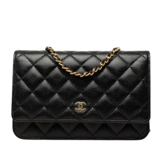 Chanel Pre-owned Wallet on Chain - - Pre-owned - Damen - Schwarzk - ONE SIZE