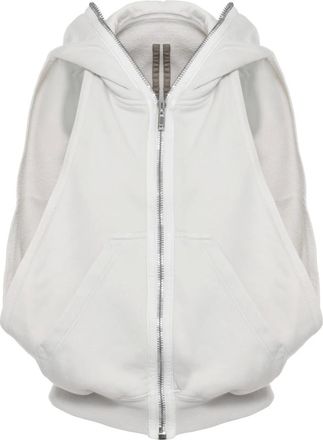 Rick Owens Femme, Sweatshirts et sweats &agrave; capuche, Beige, Taille: 38 FR Cyclops Gimp SL Sweat &agrave; capuche