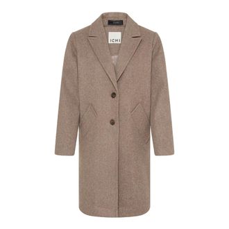 Ichi Ichi - Manteau Jannet - Femme - Manteaux - Gris - Taille: 36 FR