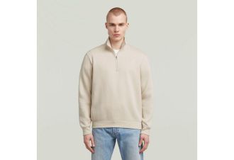 G-Star Sweatshirt Premium Core Half Zip mit Stehkragen