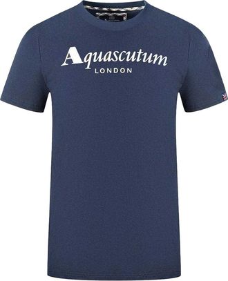 Aquascutum London T-Shirt f&uuml;r Herren (Marine)