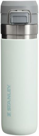 Stanley Stanley Quick Flip Go Wasserflasche mit Druckknopfverschluss, auslaufsicher und verstaubar für Reisen und Sport, isolierter Edelstahl, BPA-frei, Nebel