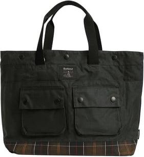 Barbour Sac cabas en coton wax