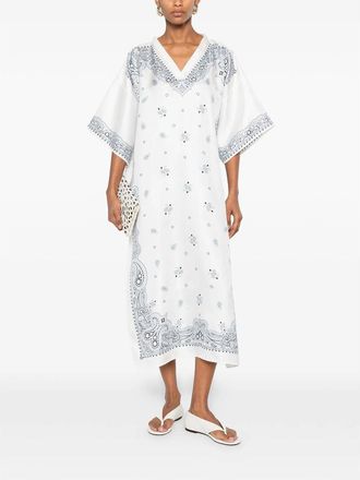 Ferragamo Biazz Dress - White