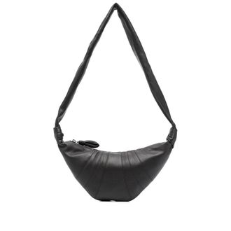 Christophe Lemaire Small Croissant Bag In Leather