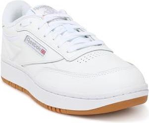 Reebok Femme Club C Double Chaussures-Basses (Pas de Football), White Rubber Gum-07/White, 42.5 EU