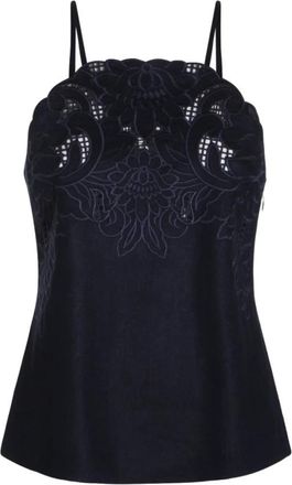 Twinset Femme, Blouses et Chemises, Bleu, Taille: 36 FR Blouse