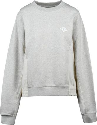Replay Femme, Sweatshirts et sweats &agrave; capuche, Gris, Taille: 40 FR Felpa