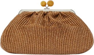 Max Mara Femme, Sacs, Brun, Taille: ONE Size Pasticcino Bag Medium Clutch