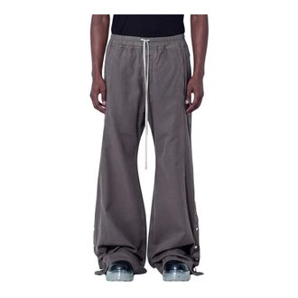 Rick Owens Pantalon Wide Pusher - Homme - Pantalons - Gris - Taille: M
