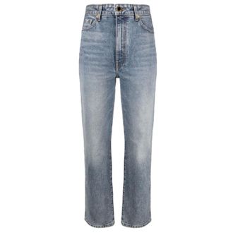 Khaite Femme, Jeans, Bleu, Taille: W30 Abigail Straight-Leg Jeans