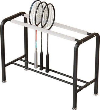 Generic Tennisschl&auml;gerhalter Mit Schwammschutz, Eisen-Badmintonschl&auml;ger-Pr&auml;sentationsst&auml;nder, for 5-20 Schl&auml;ger Mit 50 Kg Tragf&auml;higkeit, for Den Trainingsplat