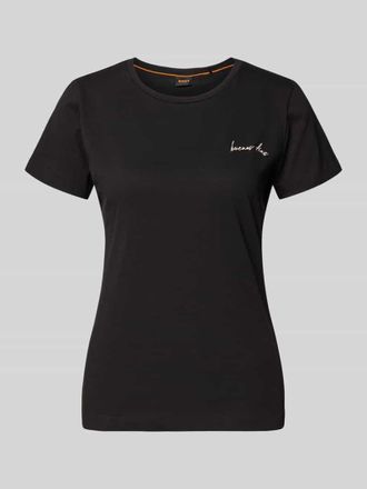 Boss Orange by Hugo Boss Regular Fit T-Shirt aus reiner Baumwolle Modell C-Elove_4