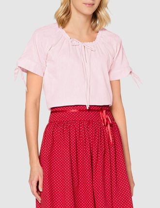 Berwin & Wolff TRACHT FOLKLORE LANDHAUS Damen 30520 Bluse, Rosa, 34