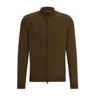 HUGO BOSS Homme, Pulls, Vert, Taille: XL Cardigan Classique Homme