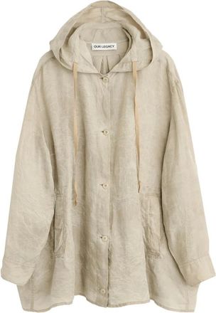 Our Legacy Homme, Vestes, Gris, Taille: XL Rover Shirt