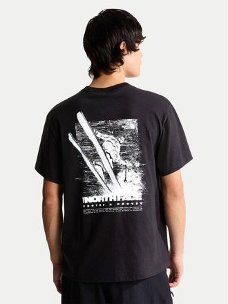 The North Face T-Shirt Tested and Proven NF0A8H6CJK31 Schwarz Relaxed Fit