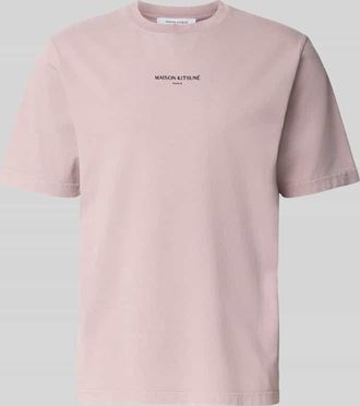 Maison Kitsun&eacute; Regular Fit T-Shirt aus reiner Baumwolle