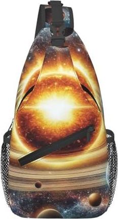 Generic Planetary Orbit Of The Solar System Sac &agrave; bandouli&egrave;re de voyage pour homme Sac &agrave; dos de randonn&eacute;e