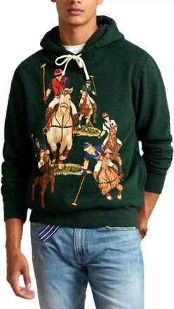 Polo Ralph Lauren Hoodie Five Horsemen Sweater QR-Code zur sofortigen Echtheitspr&uuml;fung &uuml;ber das Ralph Lauren-System