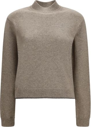 Jacquemus La Maille Kaschmir-Rundhals-Pullover - - Knitwear - Damen - Beige - S