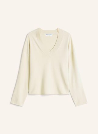 Marc O'Polo Marc Opolo V-Neck-Pullover beige