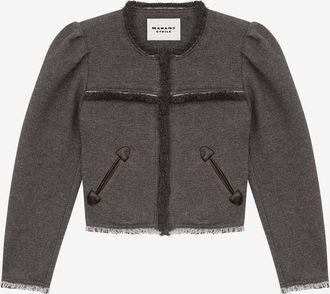 Isabel Marant Veste Delphina - Femme - Anthracite - Taille 34 - Marant &Eacute;toile