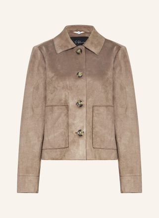 s.Oliver Black Label S.Oliver Black Label Kastenjacke In Lederoptik braun