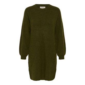Cream Robe Tricot&eacute;e - Femme - Robes - Vert - Taille: 36 FR