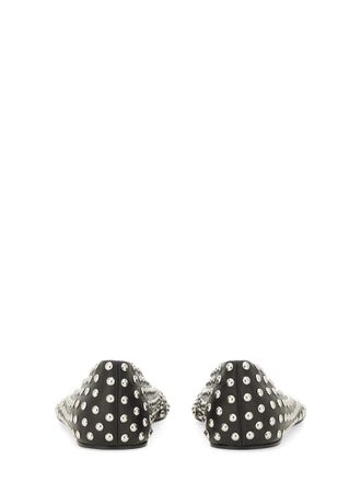 Jil Sander Nappa Leather Ballerina Flat - Black