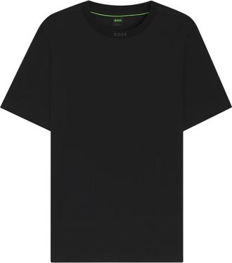 HUGO BOSS T-Shirt f&uuml;r Herren, Rundhalsausschnitt, Regul&auml;r (Schwarz)