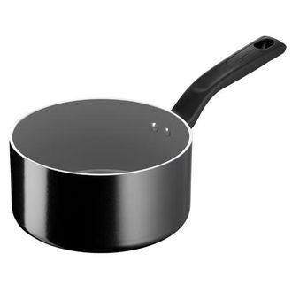 Lagostina Goutte Casserole manche de 18 cm de long, rev&ecirc;tement en c&eacute;ramique antiadh&eacute;sif, glisse optimale, nettoyage facile, &eacute;cologique, thermo-Signal, s&ucirc;r, comp
