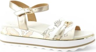 Alviero Martini 1A Classe Femme, Chaussures, Blanc, Taille: 37 EU Sandales Plates