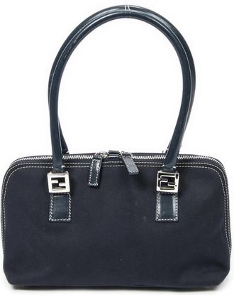 Fendi Crossbody Bags - Small FF Boston - Gr. unisize - in Blau - f&uuml;r Damen