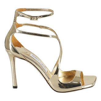 Jimmy Choo London Azia 95 Silver - - Shoes - Damen - Grau - 36 1/2 EU