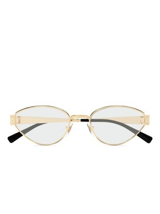 Gucci lunettes de vue &agrave; monture papillon - Or
