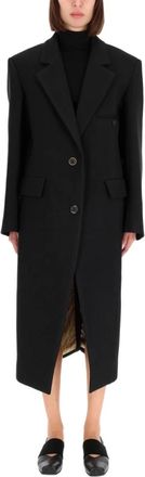 Uma Wang UMA Wang, Femme, Manteaux, Noir, Taille: 38 FR Manteaux crois&eacute;s