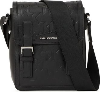Karl Lagerfeld Crossbody Bags - K/LOOM UMHÄNGETASCHE AUS LEDER - Gr. unisize - in Schwarz - für Damen
